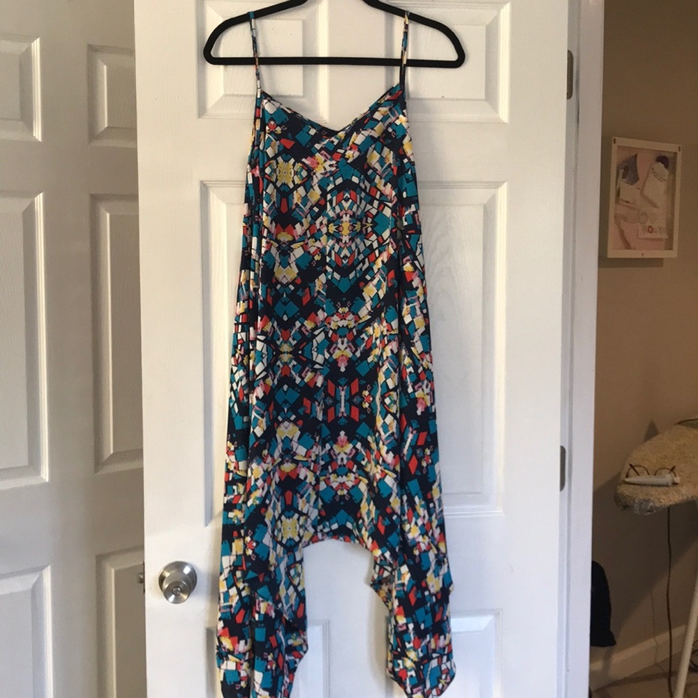 Super Fun Print Dress - Gem